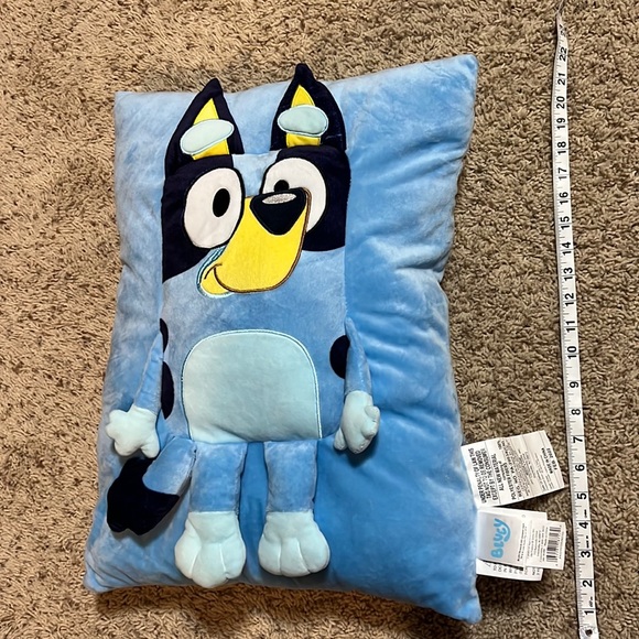Bluey | Other | Brand New Super Soft And Cozy Bluey Cuddle Pillow ...